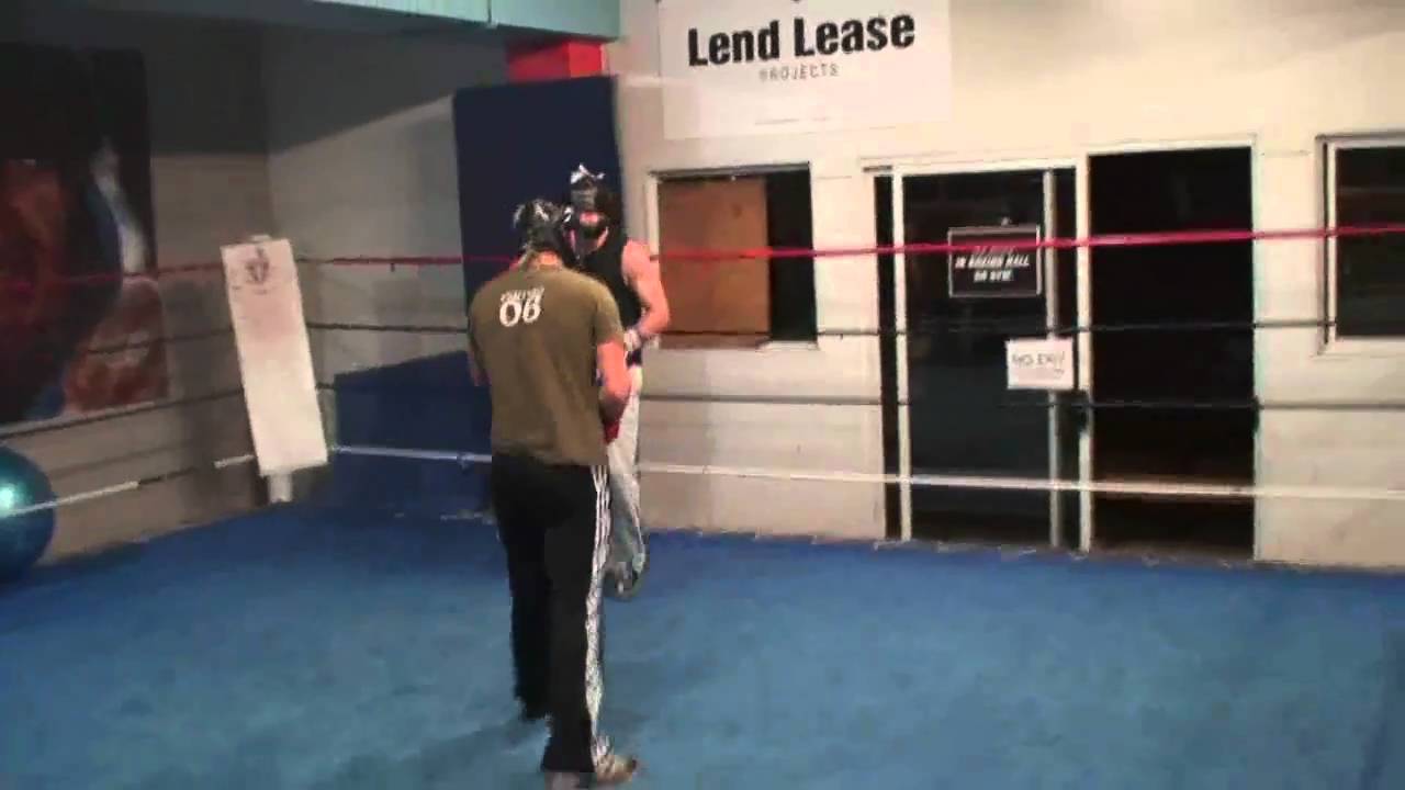 David Harris boxing sparring - YouTube