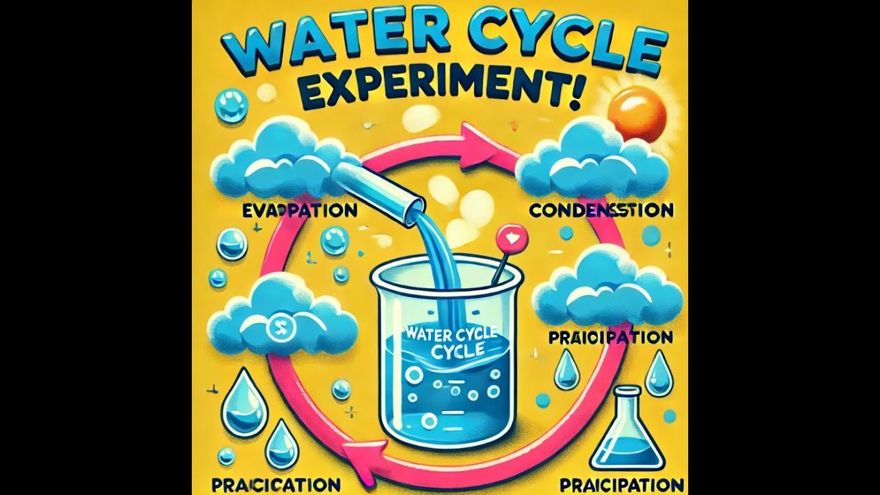 🌧️ Water Cycle Experiment – Fun & Easy Science Project! 🌞|DIY Science ...