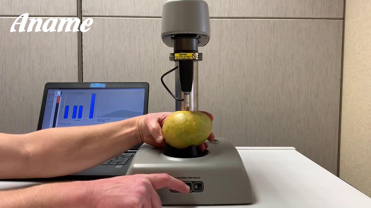 Medidor de Textura para frutos - YouTube