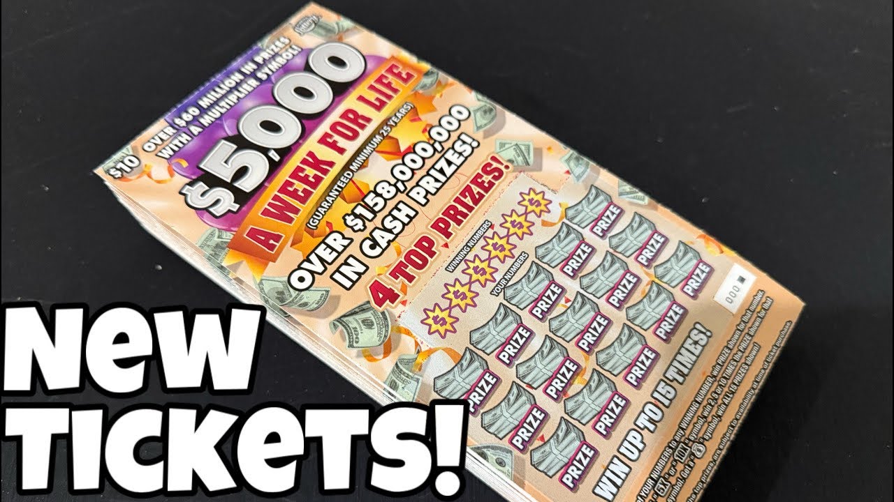 Top Prize $5000 a Week for Life!! | Screw a $600 Full Pack of Florida ...