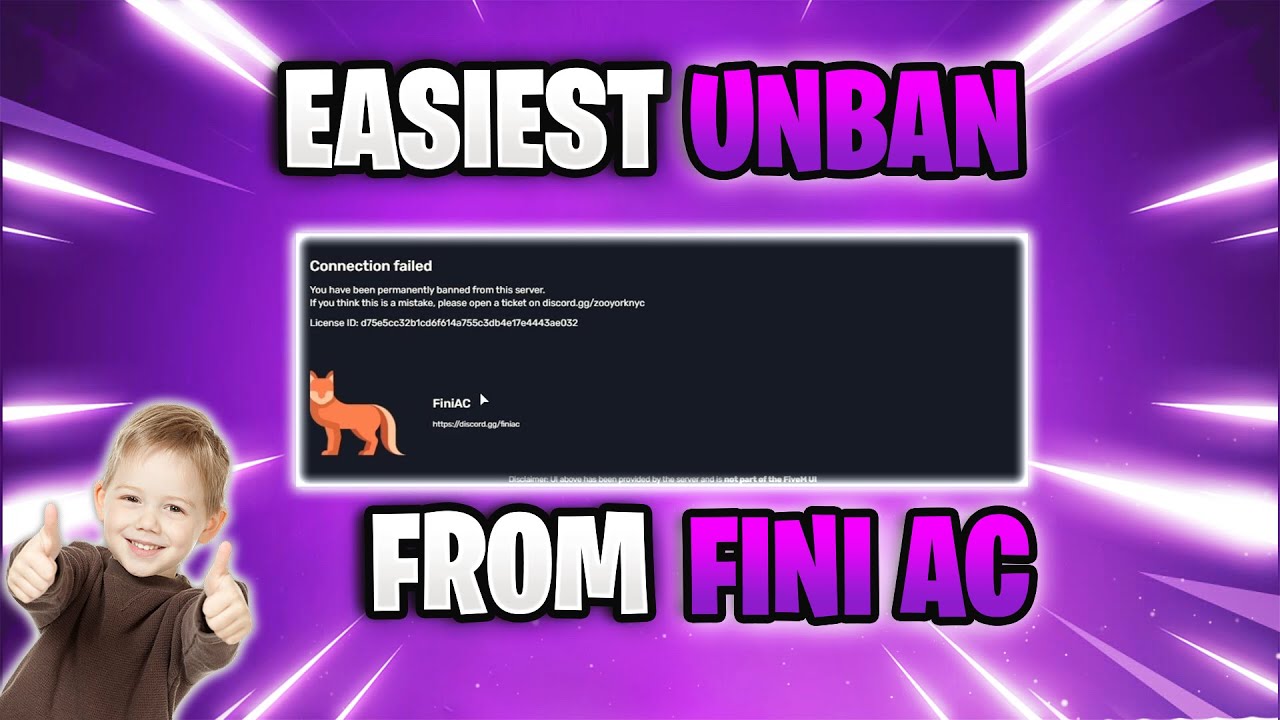 *EASIEST* FiveM Unban | Fini AC Ban | All Servers - YouTube