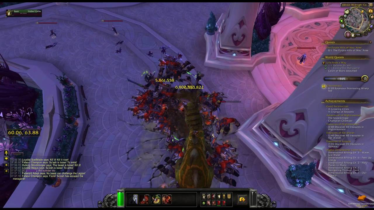 Nightfallen Exalted WoW Suramar Moment - YouTube