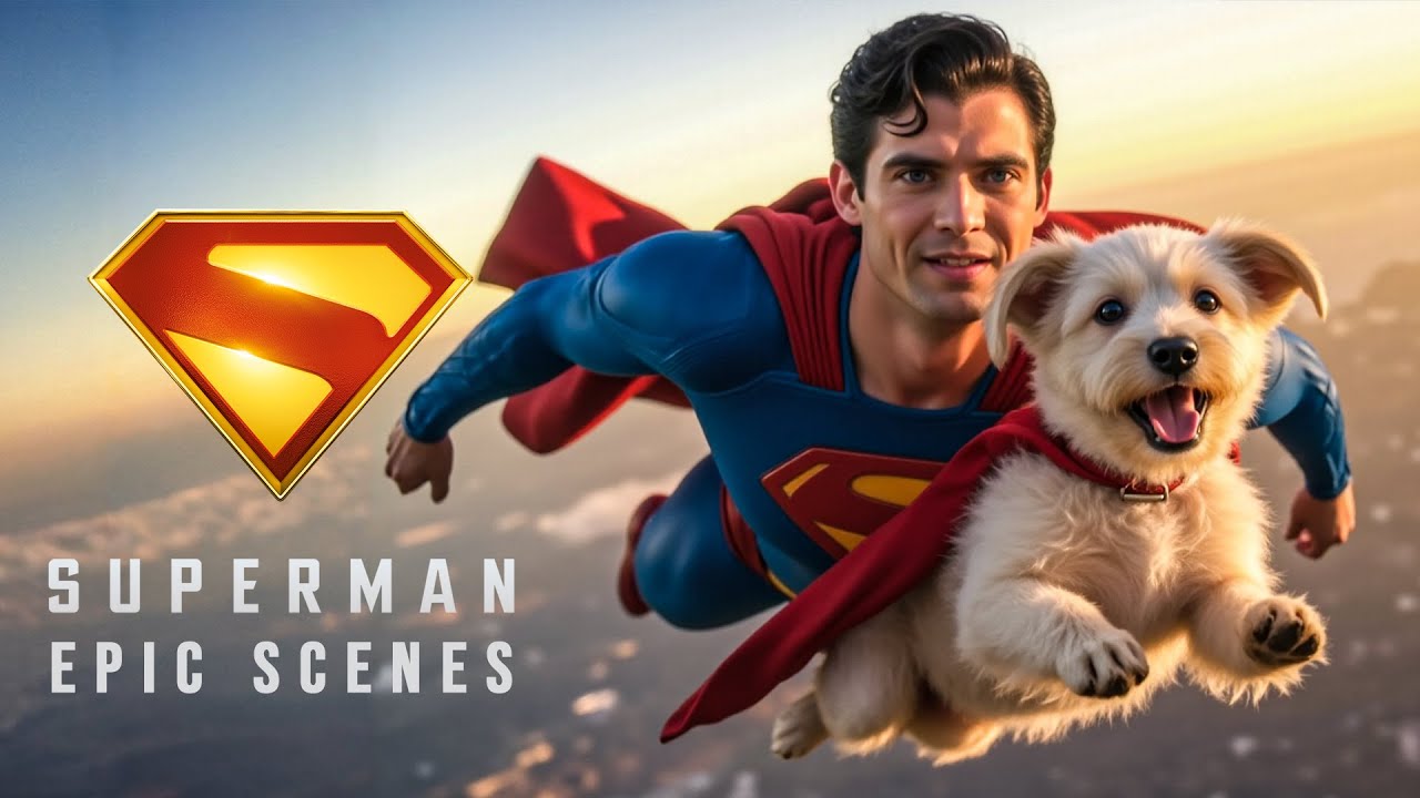 Superman 2025: Epic Scenes with David Corenswet - YouTube