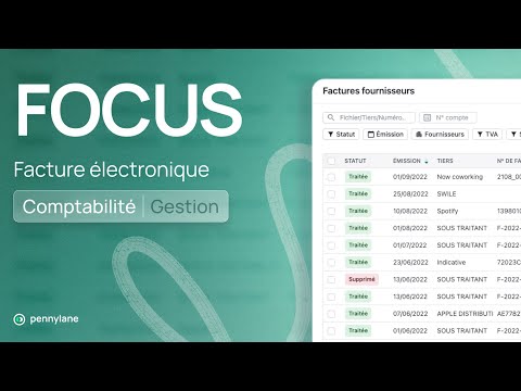 Démonstration de la facture électronique dans Pennylane