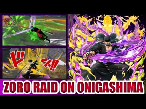 ZORO RAID ON ONIGASHIMA | ONE PIECE BOUNTY RUSH | OPBR - YouTube