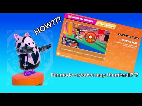 A Fall Guys Creative Map with Fanmade Thumbnail??? - YouTube