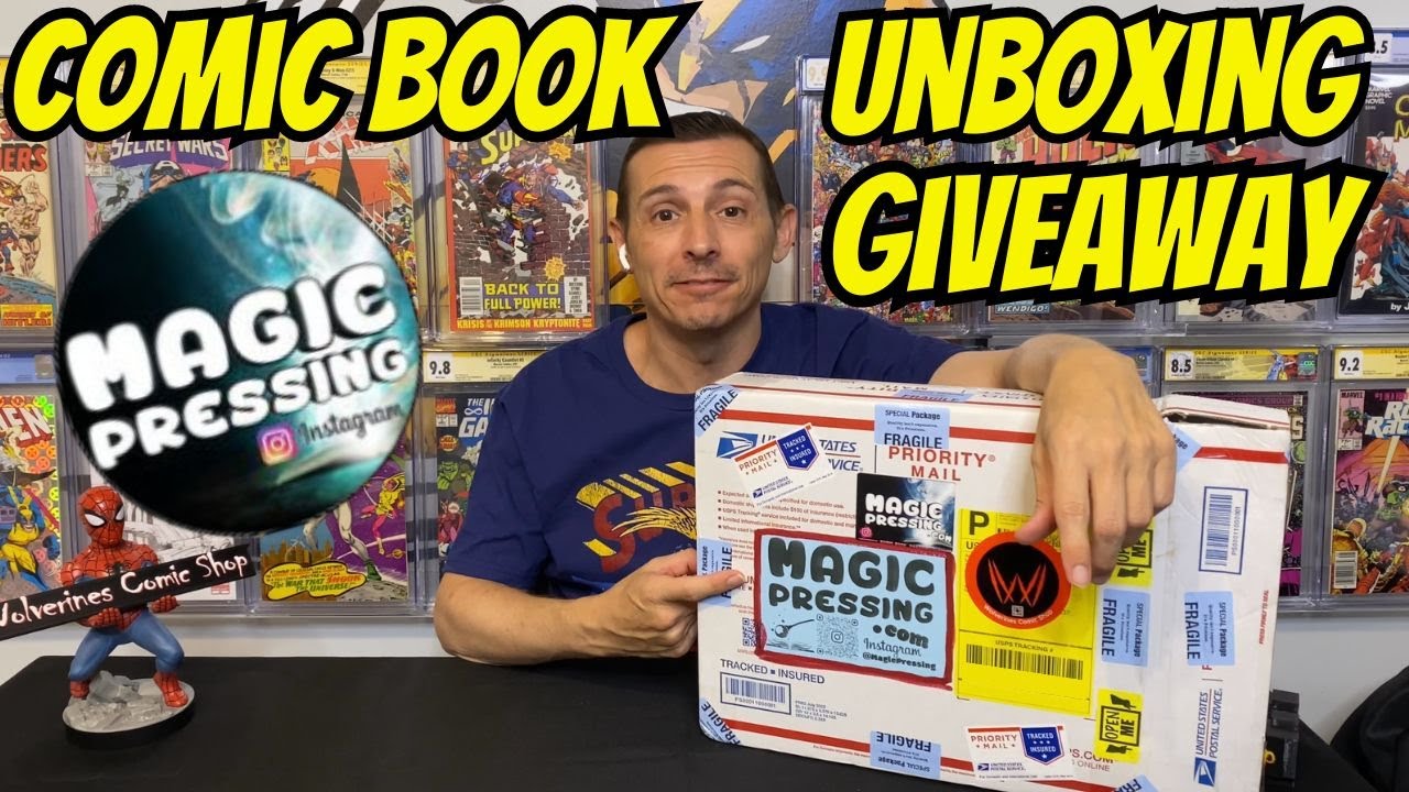 CGC UNBOXING GIVEAWAY REVEAL | Comic books - YouTube