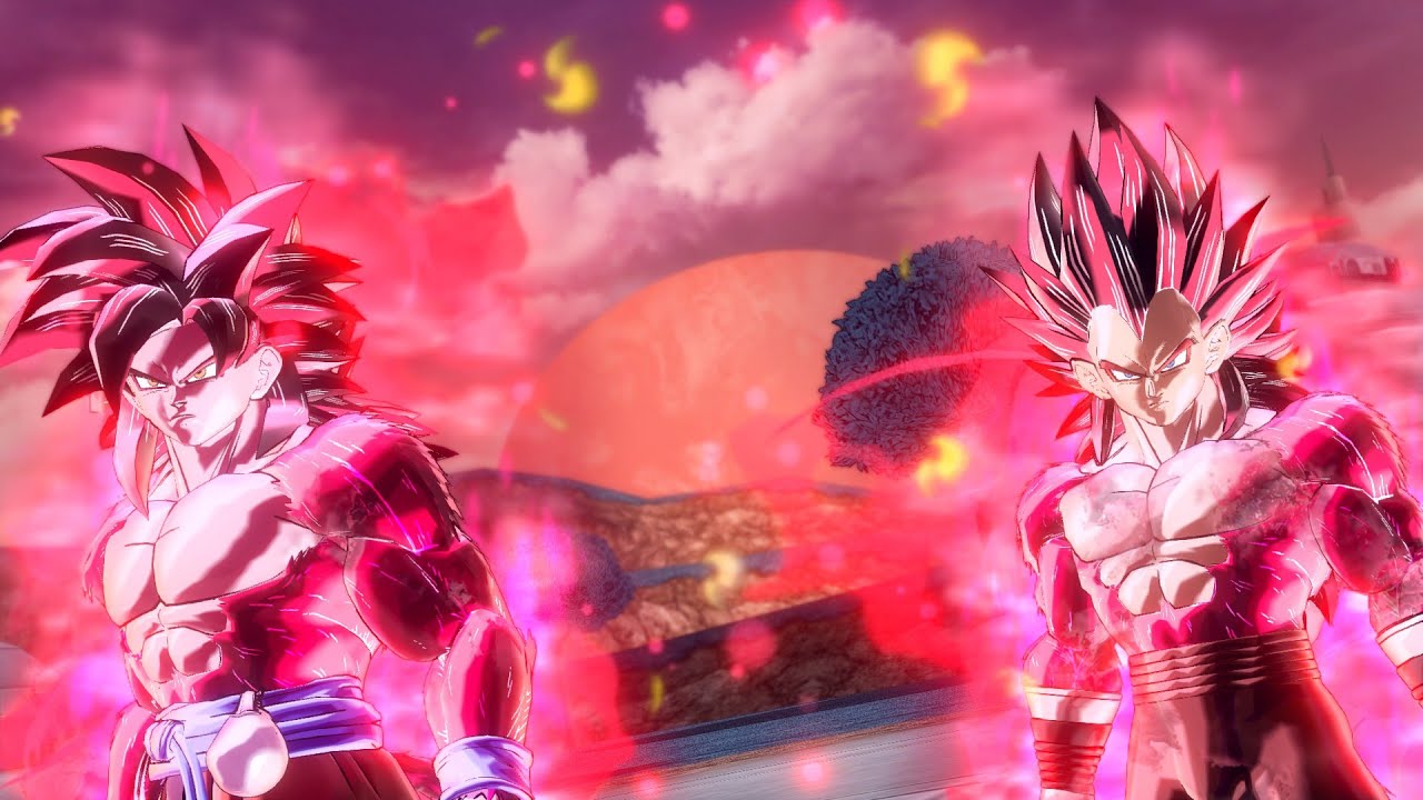 Xeno SSJ4 Limit Breaker Goku and Vegeta Mod Showcase in Xenoverse 2 ...