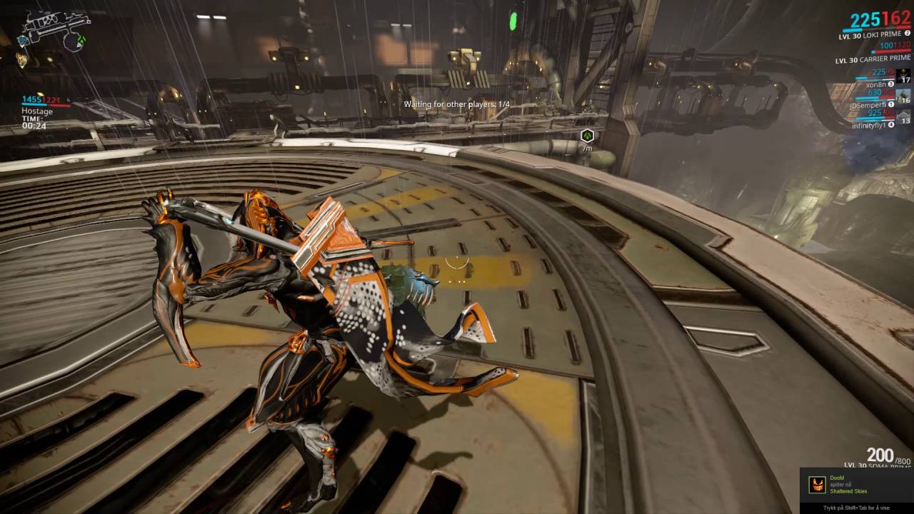 Warframe Sortie 2 S9 #1 Eximus Rescue loki prime vs grineer - YouTube