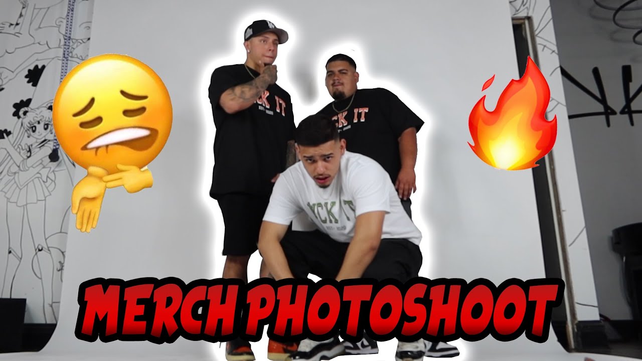 MERCH PHOTOSHOOT (Behind the Scenes Vlog) - YouTube