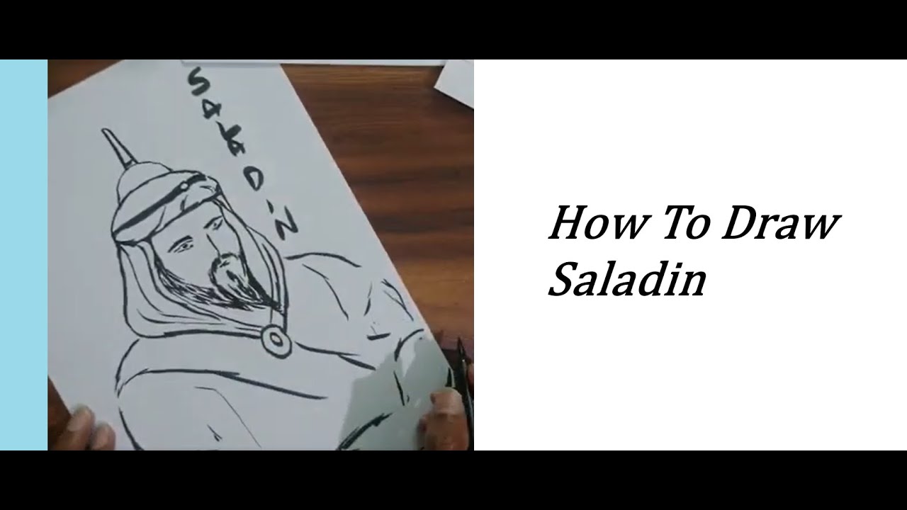 How To Draw Saladin - YouTube