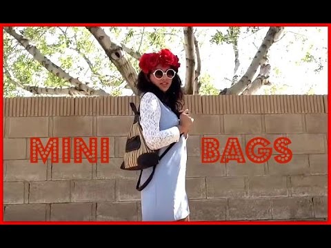 My mini bag collection | Shany Monroy - YouTube