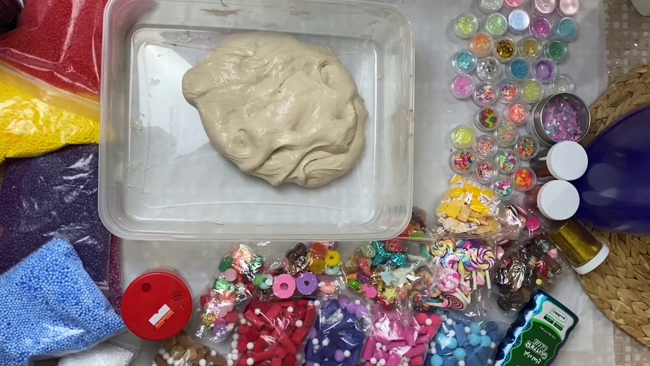 Starbucks slime 🤩 coffee slime - YouTube