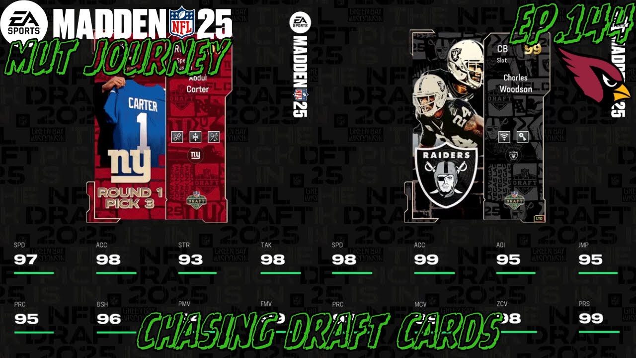 Chasing Draft Cards - Madden 25: MUT Journey - Ep.144 - YouTube