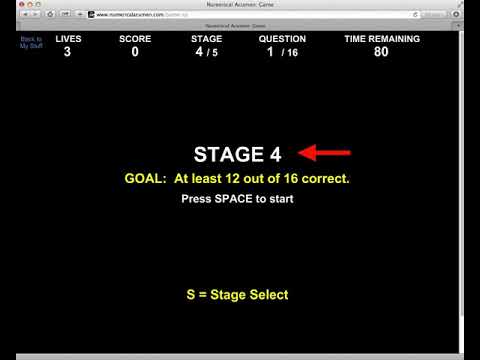 Numerical Acumen - Instructional Mode - YouTube