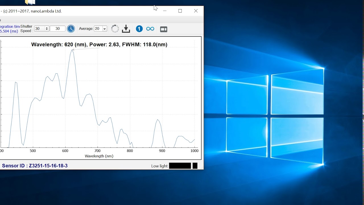 Hackathon Prospector Nanolambda Spectrometer Demo - YouTube