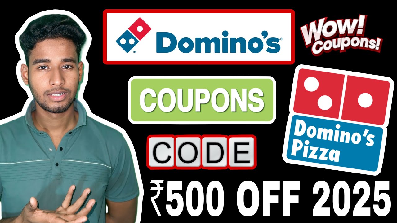 Domino’s Coupon Code Today 🍕🔥 Get ₹500 OFF | Latest Domino’s Offers ...