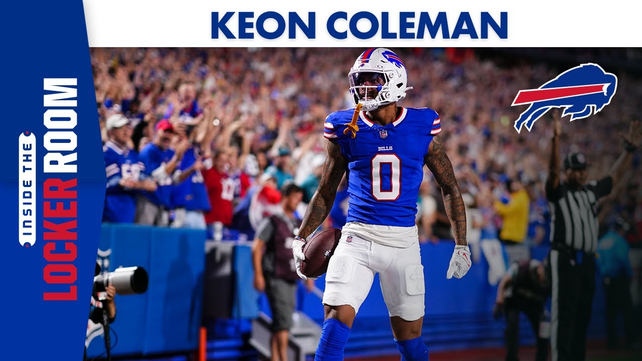 Keon Coleman After First Career NFL Touchdown! | Buffalo Bills - YouTube