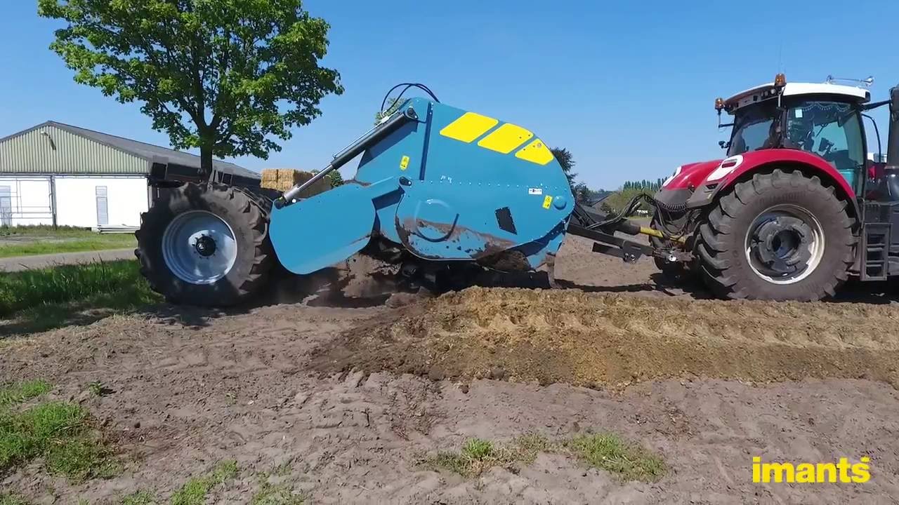 Imants 135SX265PL Deepspader Diepspitmachine Tiefspatenmaschine - YouTube