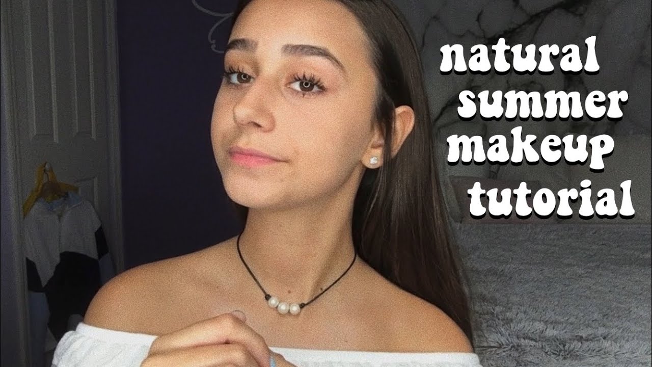 natural summer makeup tutorial - YouTube