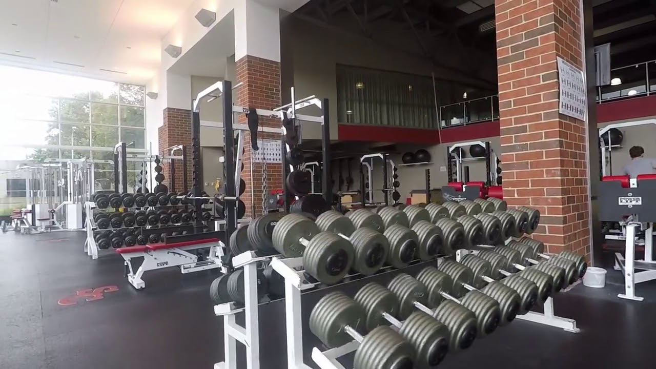 Simpson College Weight Room - YouTube