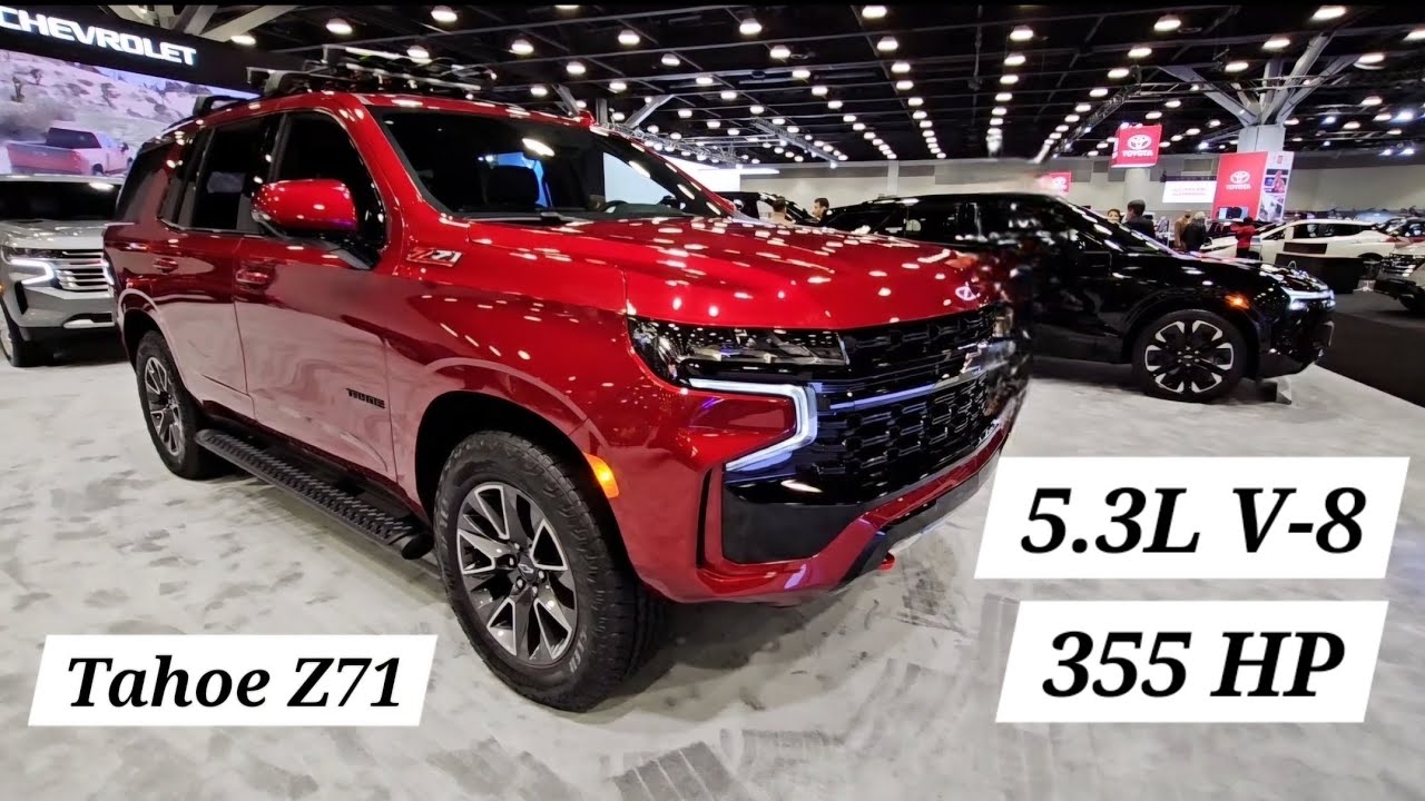 2024 Chevy Tahoe Z71 5.3L V-8 with realistic 3rd row space, quiet ...