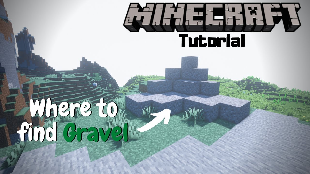 How to Find Gravel in Minecraft! - YouTube