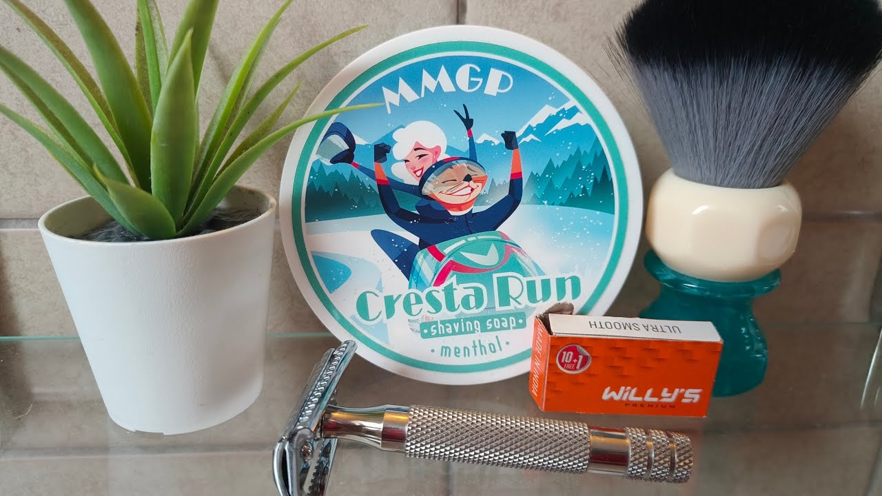 MMGP Cresta Run (menthol shave soap) | Willy's Blades | Menthol soap in ...