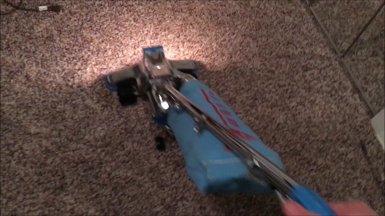 Royal 880 (with modified Kirby bag setup) Cleaning Performance - YouTube