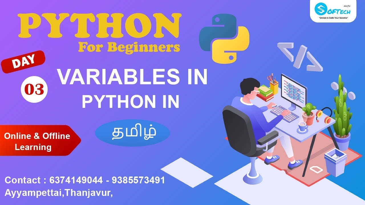 Variables in Python Explained | Python for Beginners - YouTube