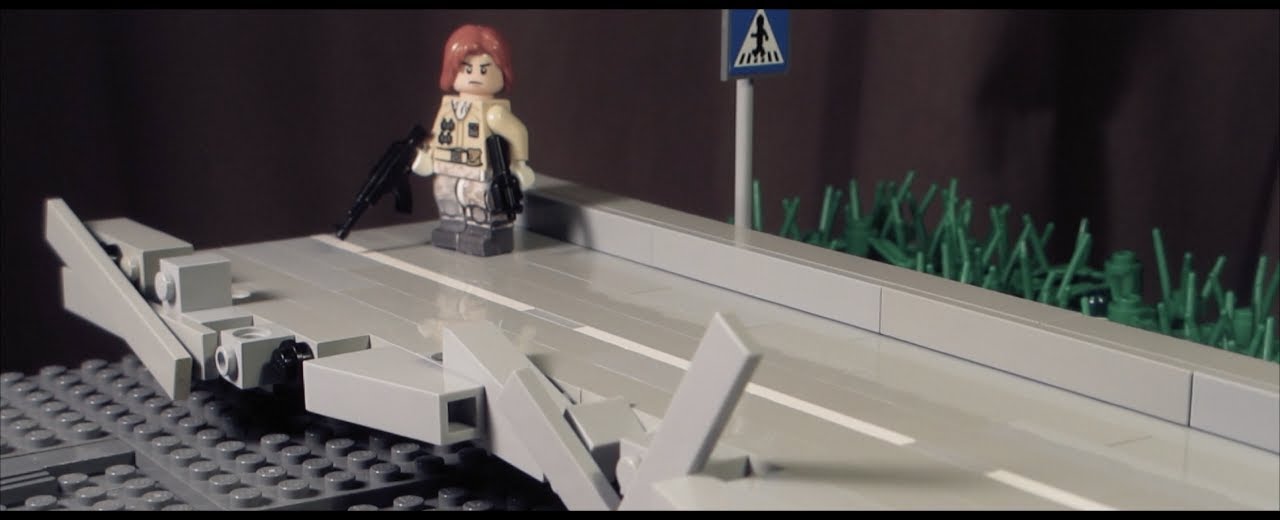 Lego City: Apocalyptic Destroyed Highway MOC - YouTube