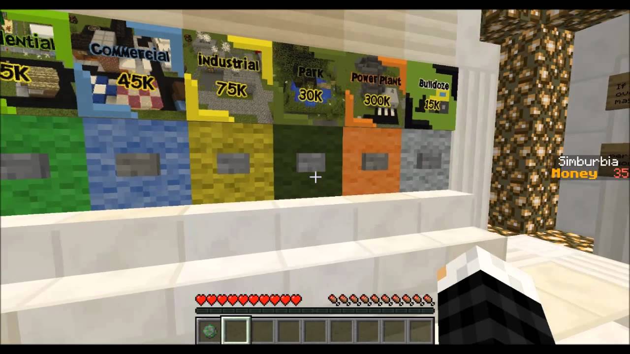 Simburbia (Minecraft Map) - Episode 1 - FAIL!!!! - Sims City In ...