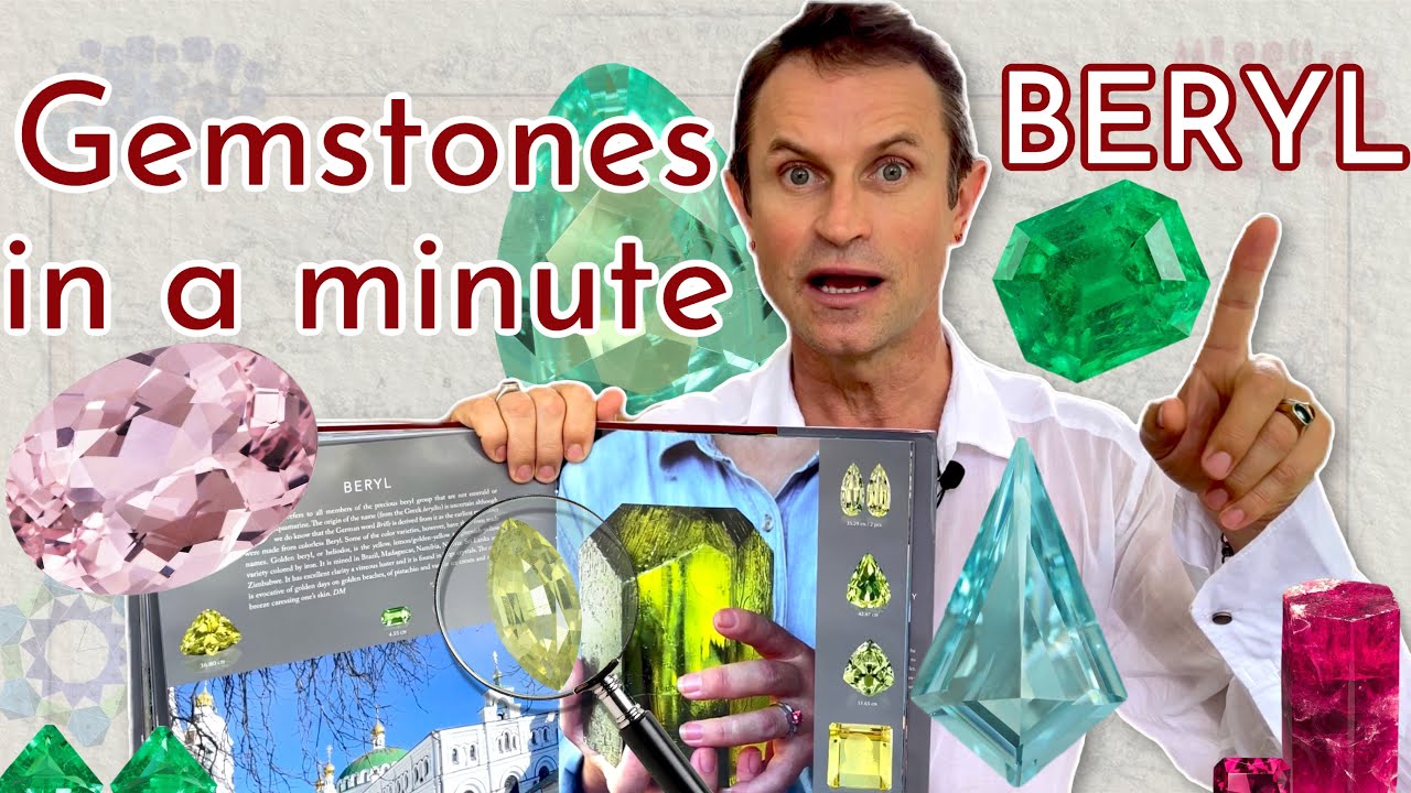 All about BERYL: Emerald, Aquamarine, etc / Study Gemology / Gemstones ...