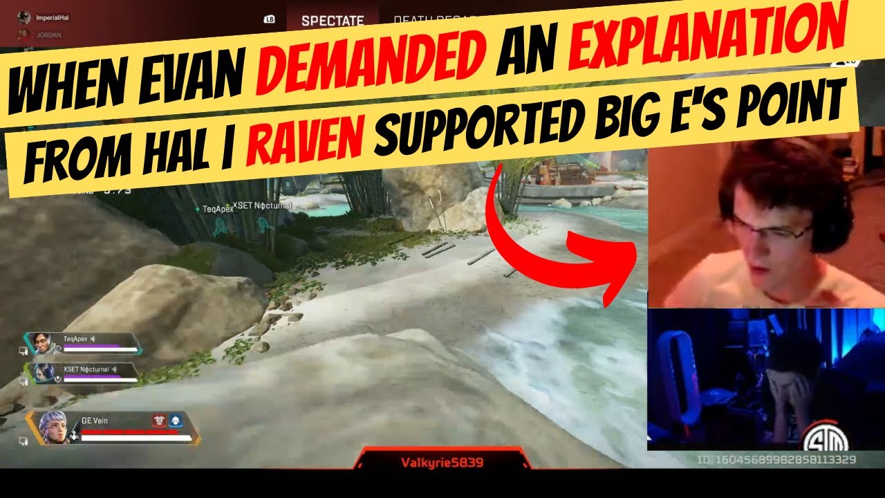When Evan Demanded An EXPLANATION from tsm imperialhal #apex # ...