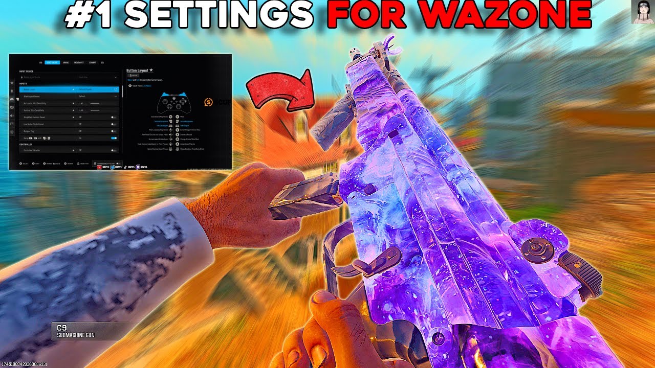 The #1 BROKEN C9 Class Setup On Rebirth Island Warzone + Controller ...