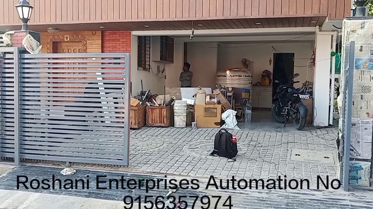 REMOTE CONTROL GATE MACHINE (GATE AUTOMATION) - YouTube