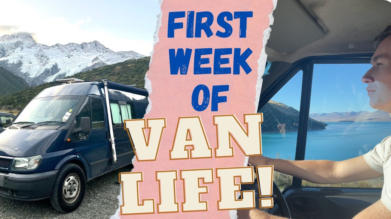 First Week of FULL TIME VAN LIFE 🚐 | First look at our new home on ...
