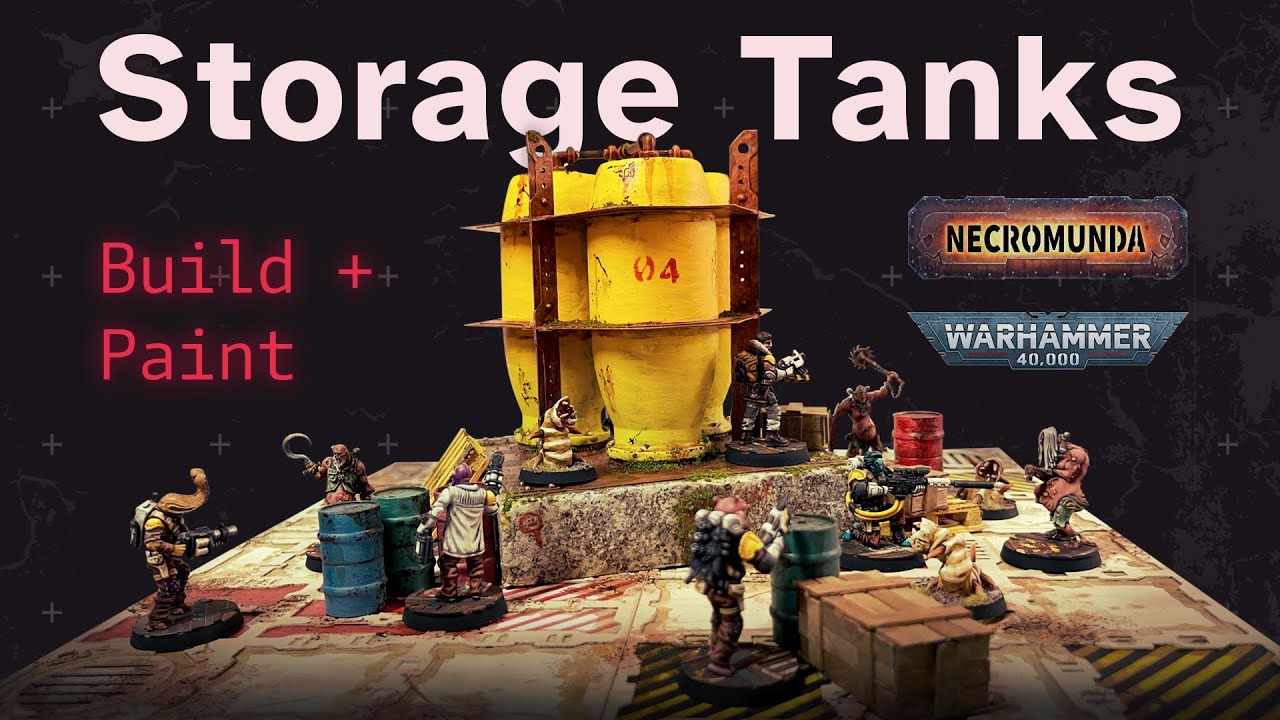 How I made these STORAGE TANKS from recycled waste and styrene - YouTube