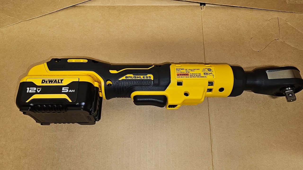 DeWalt DCF503! Cordless Ratchet King!?!? - YouTube