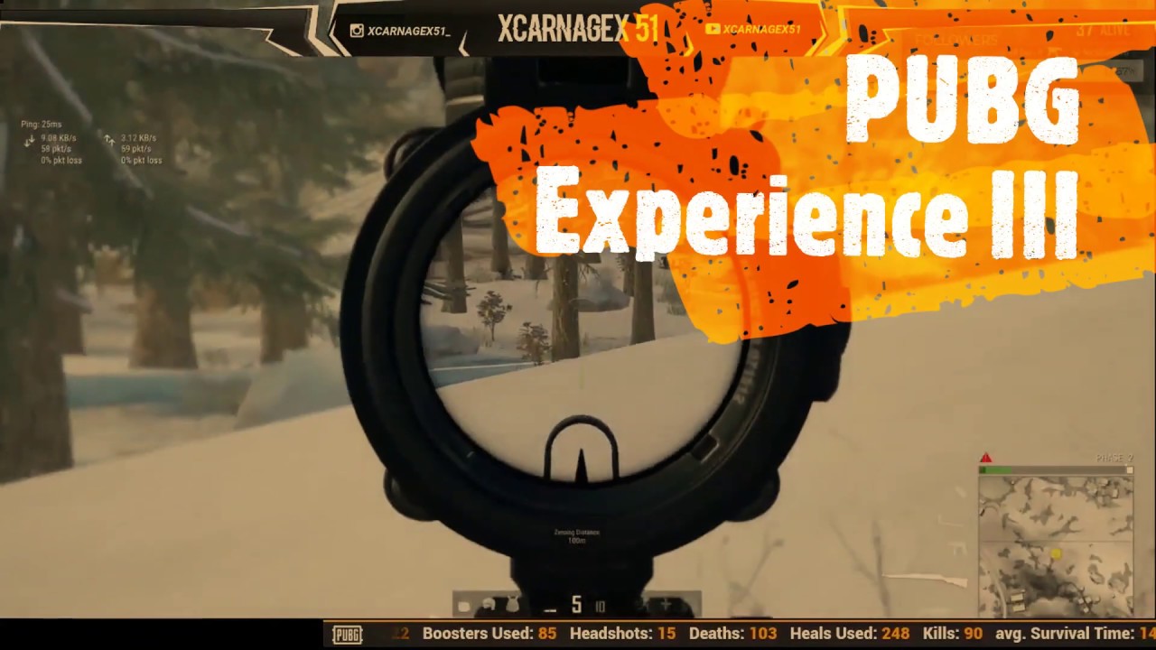PUBG Experience III - YouTube