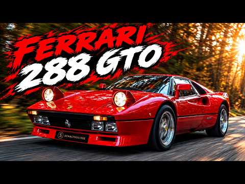 Ferrari 288 GTO | Autumn Sunset Run | 4K