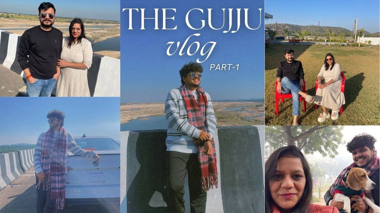 Gujju Vlog1: The trip begins - YouTube