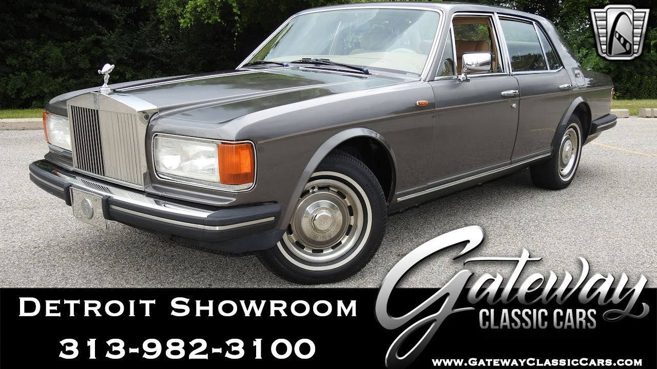1985 Rolls Royce Silver Spirit-Gateway Classic Cars of Detroit #1464DET ...