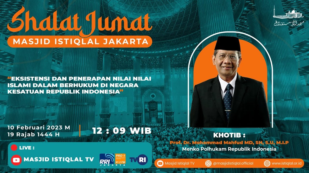 Prof. Dr. Mohammad Mahfud MD, SH, S.U, M.I.P // Eksistensi Dan ...