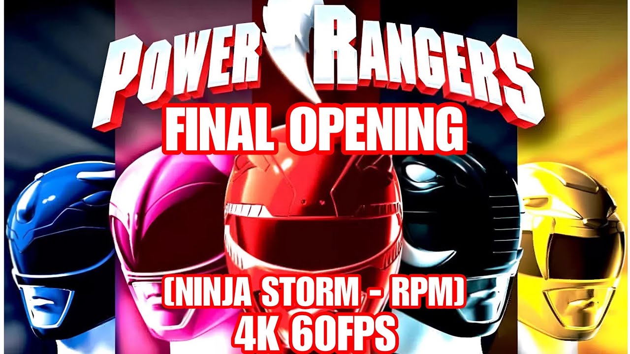 Every Power Rangers Final Opening [Disney Seasons/Era: Ninja Storm ...