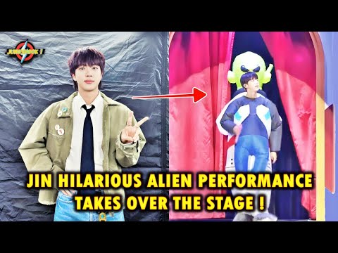 BTS Jin Surprises ARMY with an Alien-Themed During the Happy Special ...