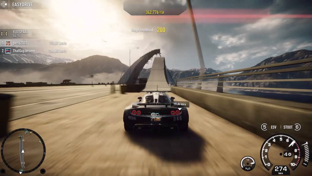 How to do a 200 meter jump - Need For Speed rivals - YouTube