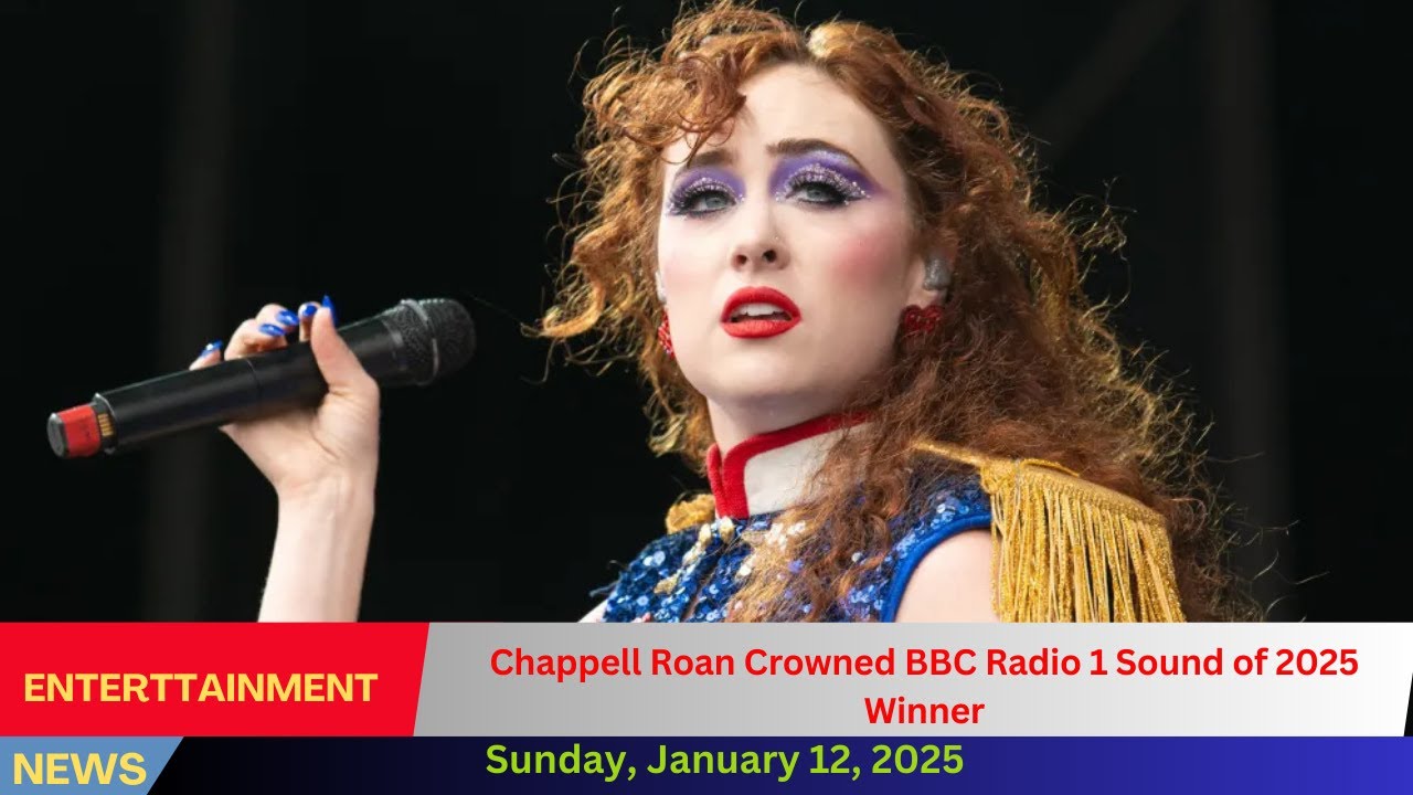 Chappell Roan Crowned BBC Radio 1 Sound of 2025 Winner - YouTube