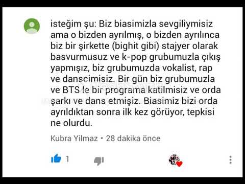 BTS istek tepki (tepki 10)