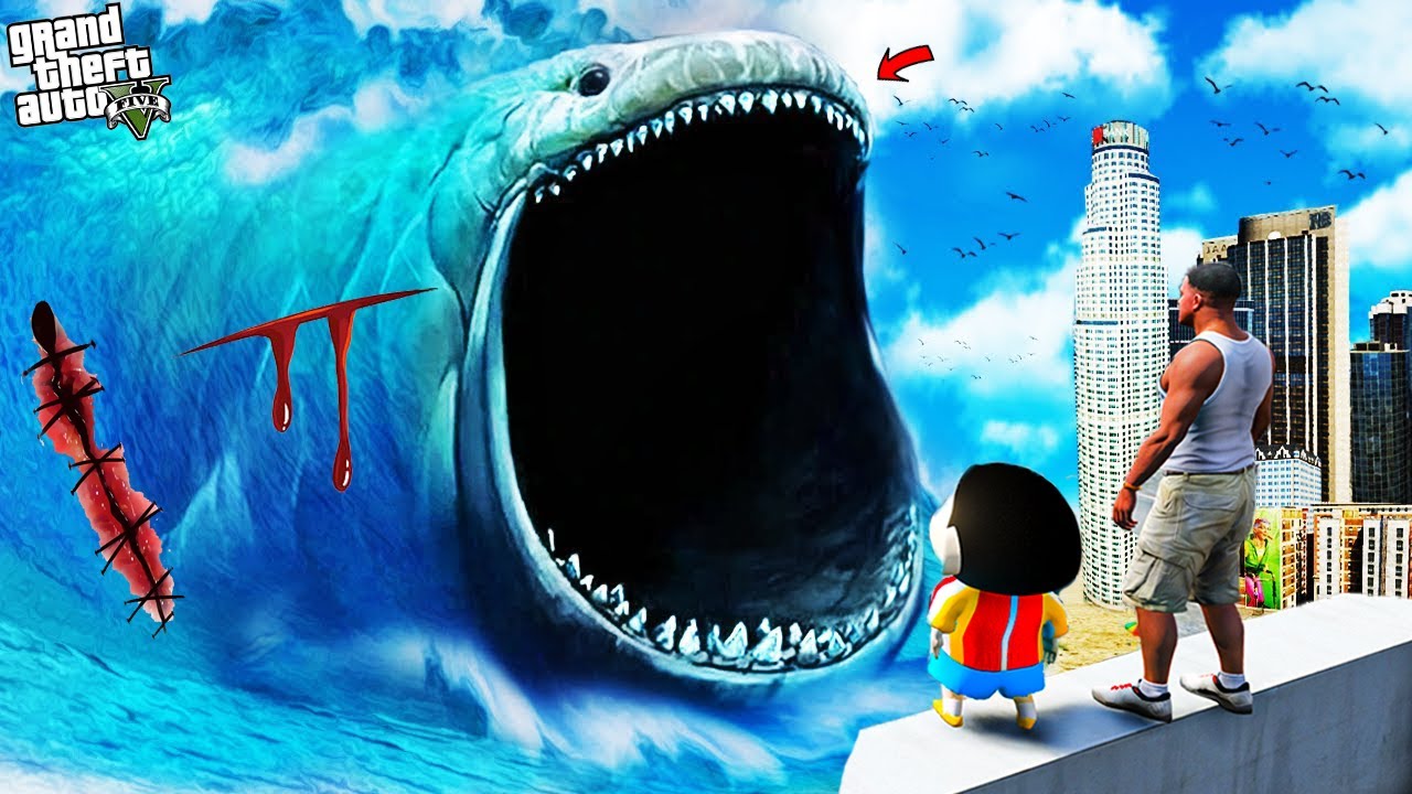 Who Killed Giant Monster Bloop Biggest Fish in GTA 5! The Bloop Giant ...